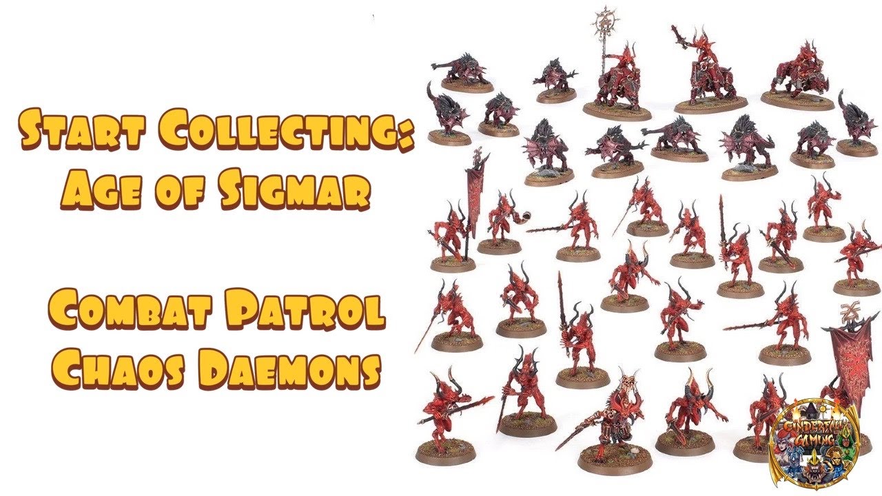 Start Collecting Age of Sigmar: Combat Patrol - Chaos Daemons - YouTube