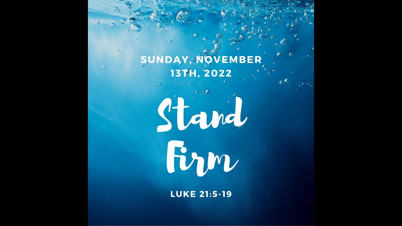 Sunday Sermon: November 13th, 2022 - YouTube