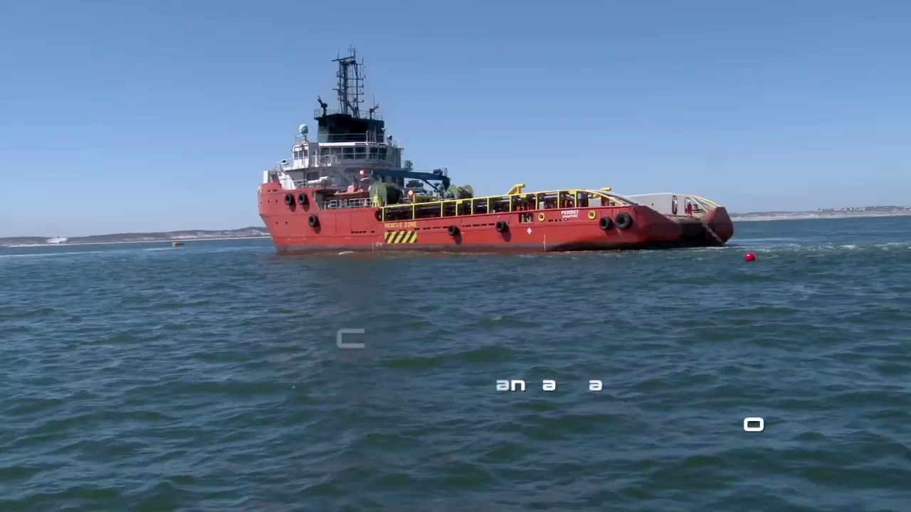 Marine Construction LPG Import Terminal. Dredging, anchor chain and ...