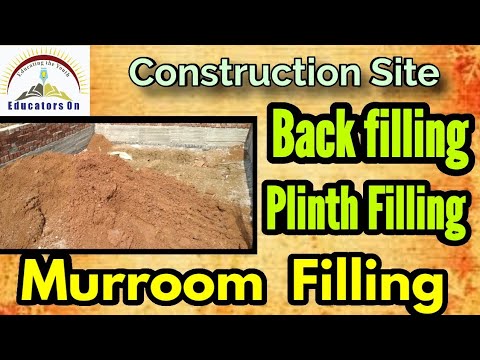 Back filling, Plinth Filling, Murrum Filling | Civil Engineering ...