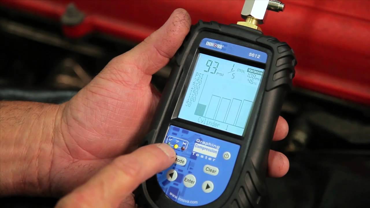 Digital Compression Tester 5612 - YouTube