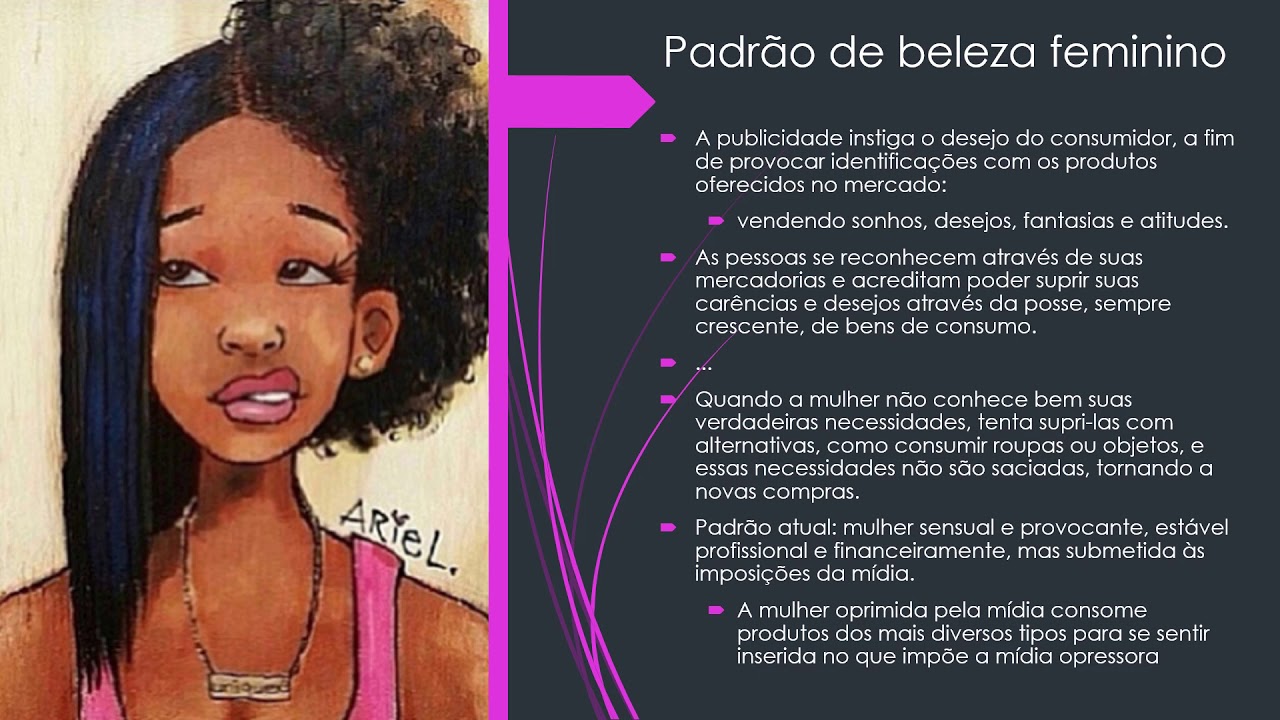 Padrão de beleza na sociedade atual - YouTube