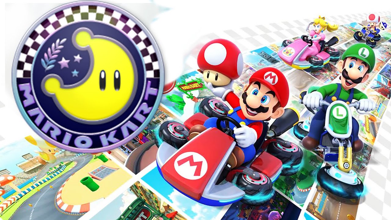 TAKING ON THE BRAND NEW MOON CUP... - Mario Kart 8 MOON CUP - YouTube