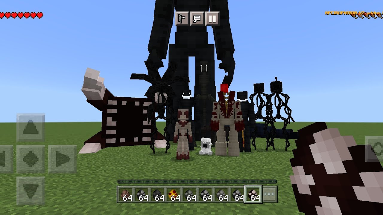 The Scariest Minecraft PE MOD (Apeirophobia V2 MOD) By YurieGazoPH ...