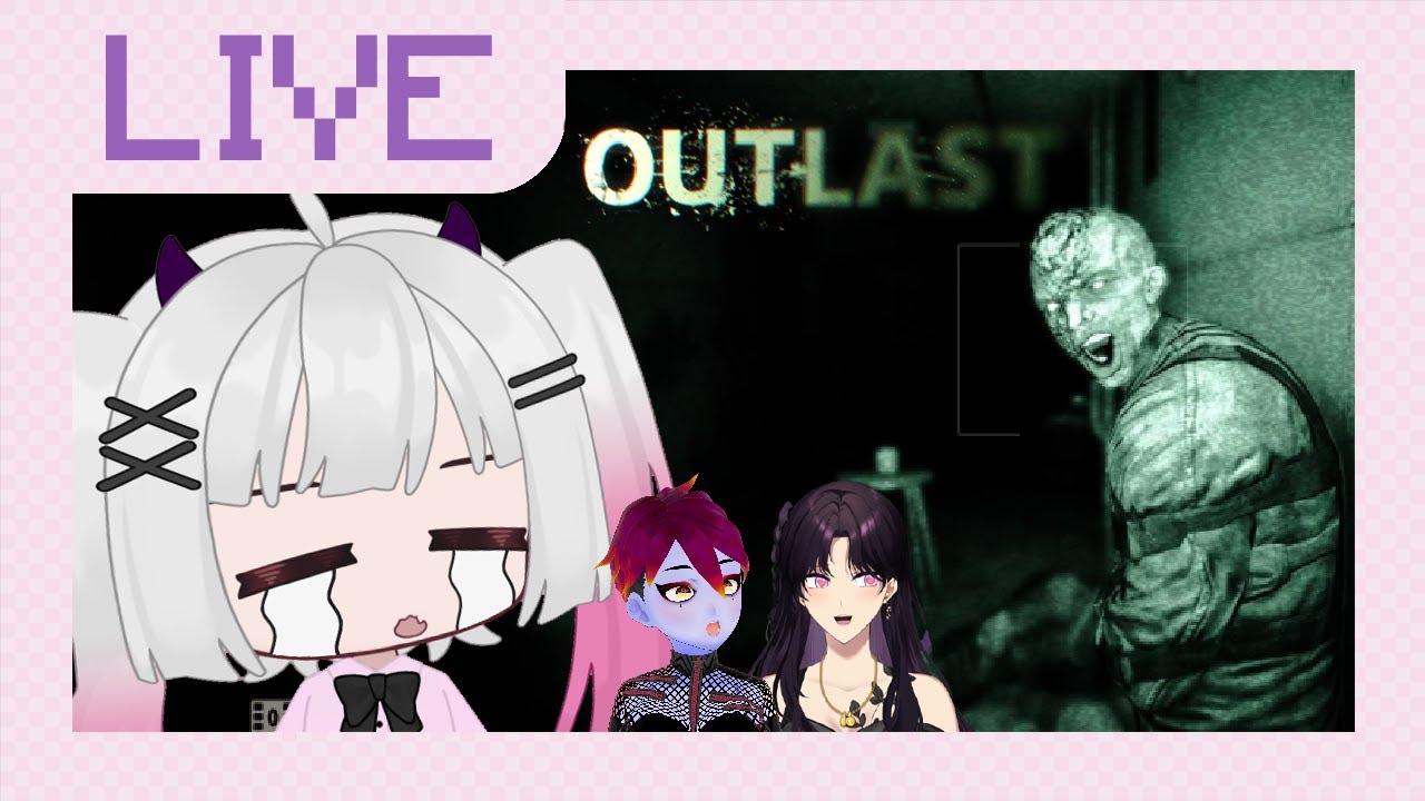 PLAYING HORROR DRUNK | with VoltaireVT & AmadeaVT | Outlast 「VOD」 - YouTube