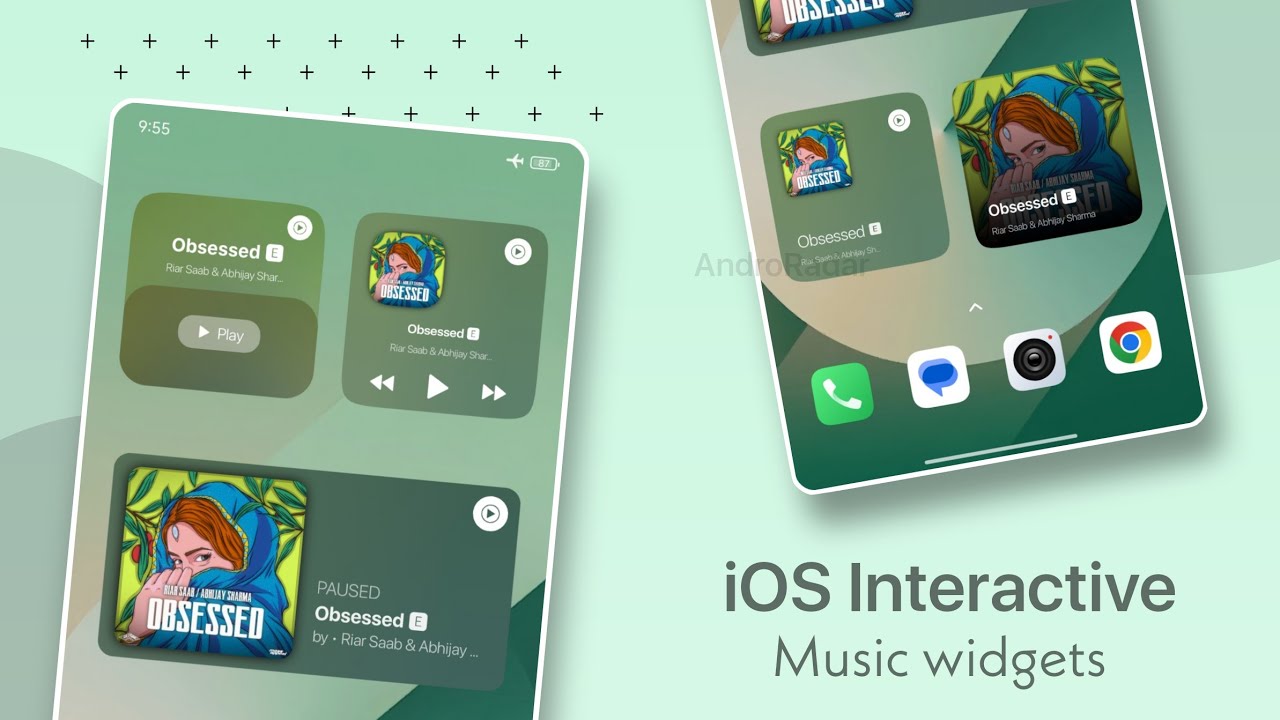 ⚡ Enable stunning iOS Interactive Music widgets on any Android | iOS ...