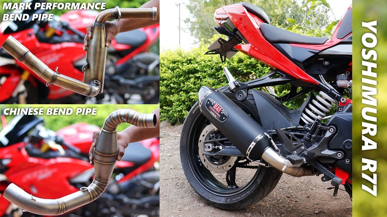 Apache RR310 Aftermarket Bend Pipes | Chinese vs Mark Performance bend ...