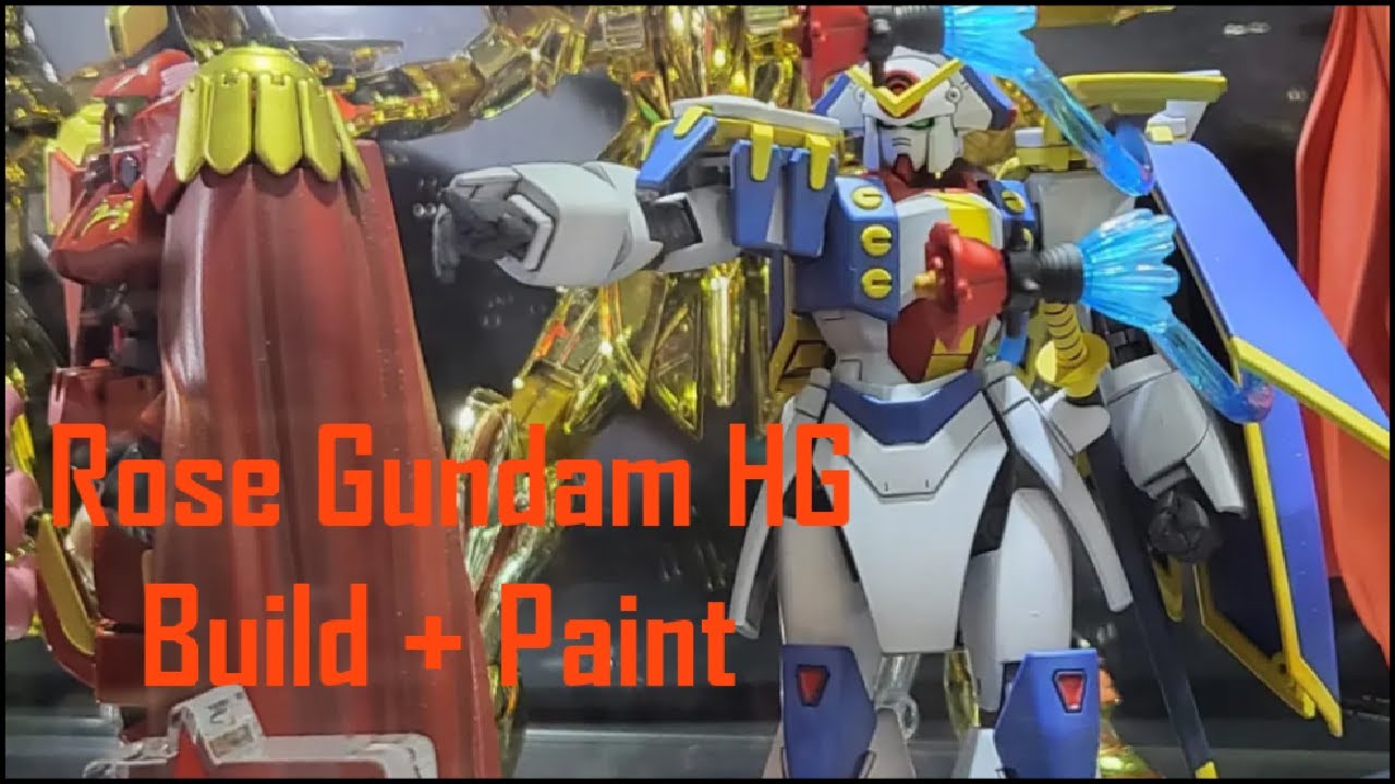 Rose G Gundam HG Build and Paint review - YouTube