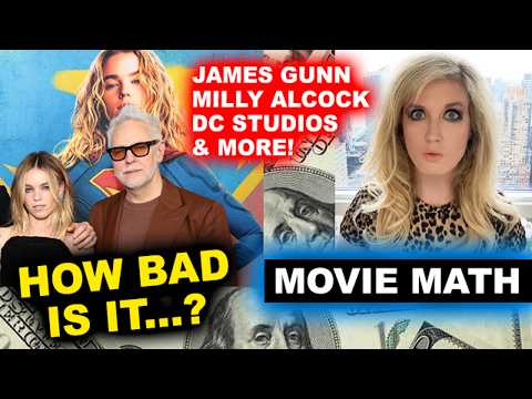 2026 Box Office - Supergirl Opening Weekend HUGE FLOP - James Gunn, DC Studios, Milly Alcock FALLOUT