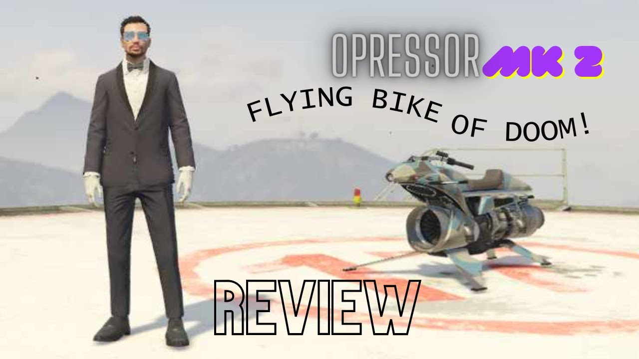 Flying Bike of Doom; OPRESSOR Mk2 REVIEW - YouTube