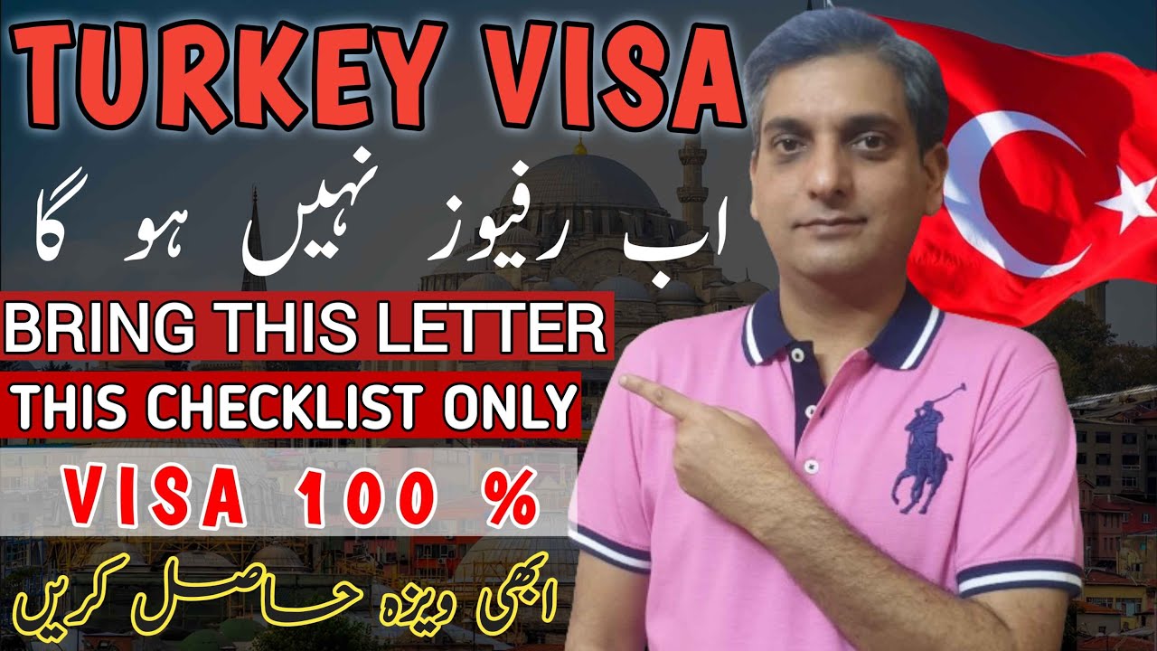 Turkey Visit Visa 2024 Checklist ! Anatolia Office Procedure & 1 ...
