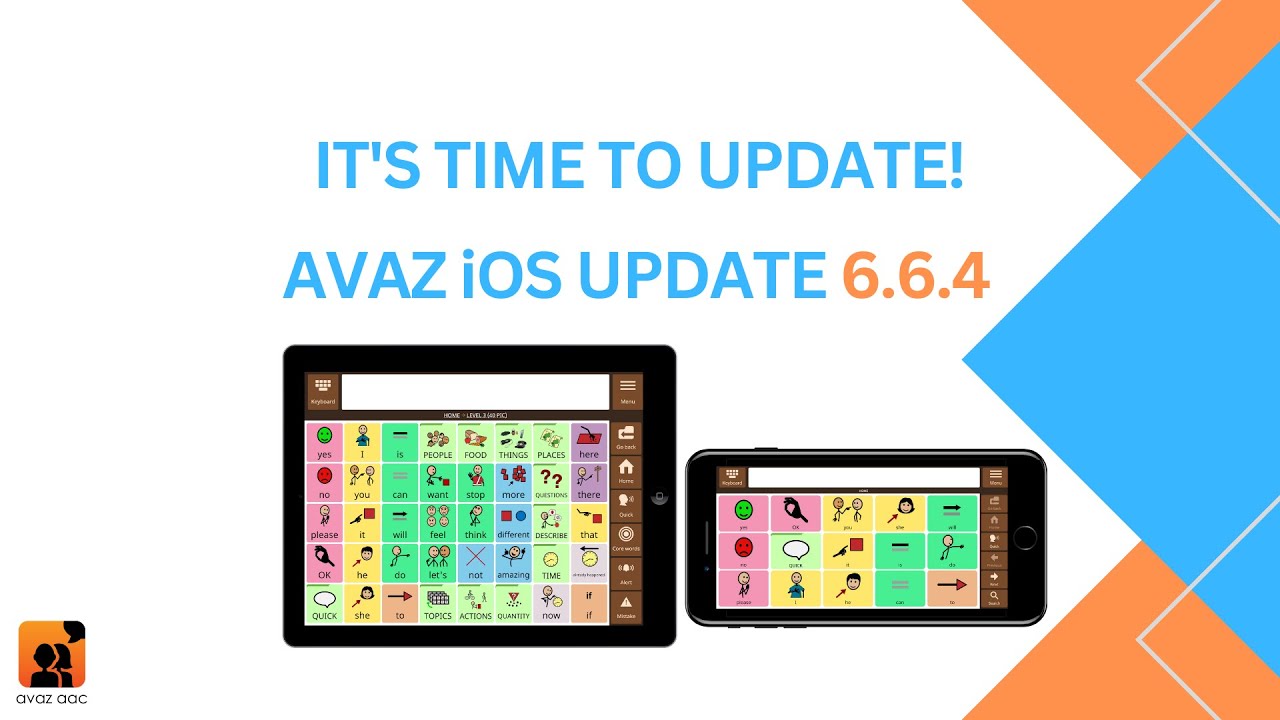 Avaz AAC iOS Updated Version - YouTube