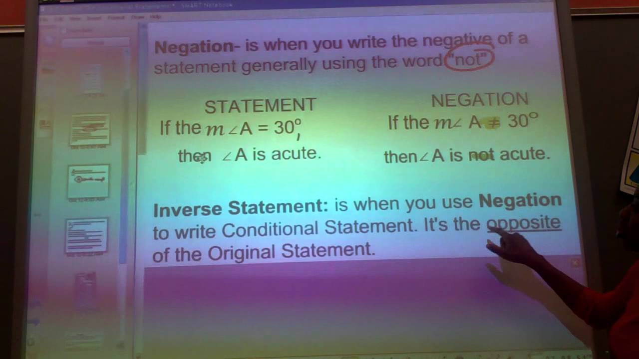 Unit 1.3 Axiomatic Sys Part2 Chapter 2 1 GEOMETRY Conditional ...