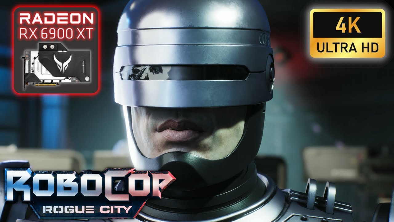 RoboCop: Rogue City | 4K | Epic settings | 6900 XT | R9 5950x - YouTube