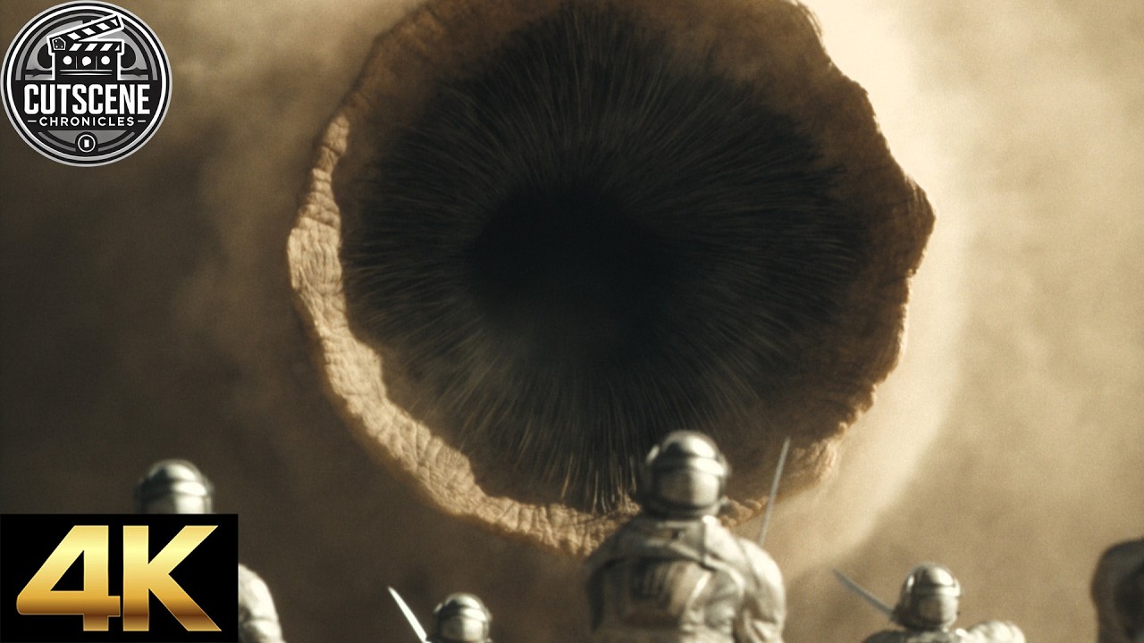 [4K UHD] Worm Attack Final Battle CUTSCENE | DUNE Part Two (2024) - YouTube