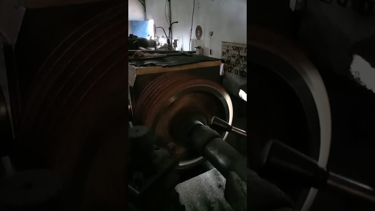 Bubut pully - YouTube