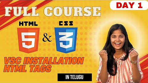 HTML AND CSS FULL COURSE || IN TELUGU || DEEKSHITHA TECH TALKS - YouTube
