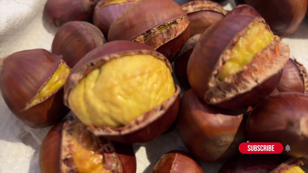 Chestnuts from the oven - how to make them! - YouTube