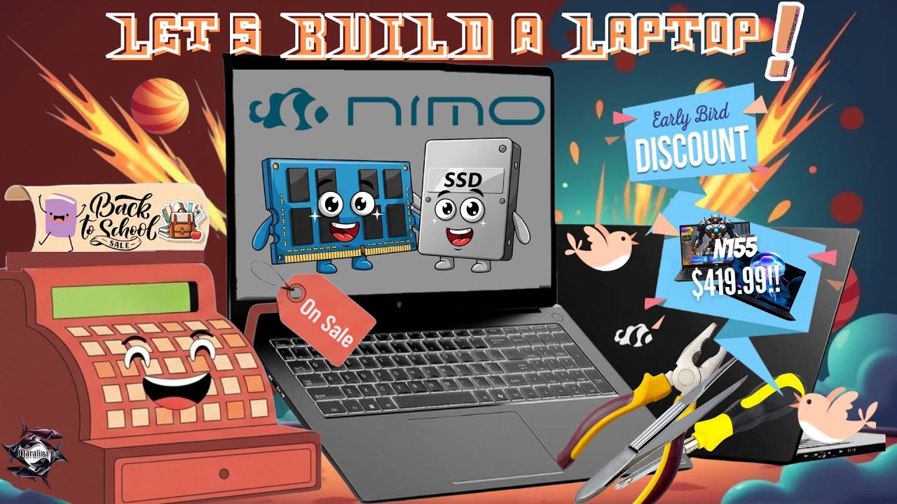 Nimo N175 R9-8945HS DIY Guide: Build a Laptop For LESS Than a Framework ...