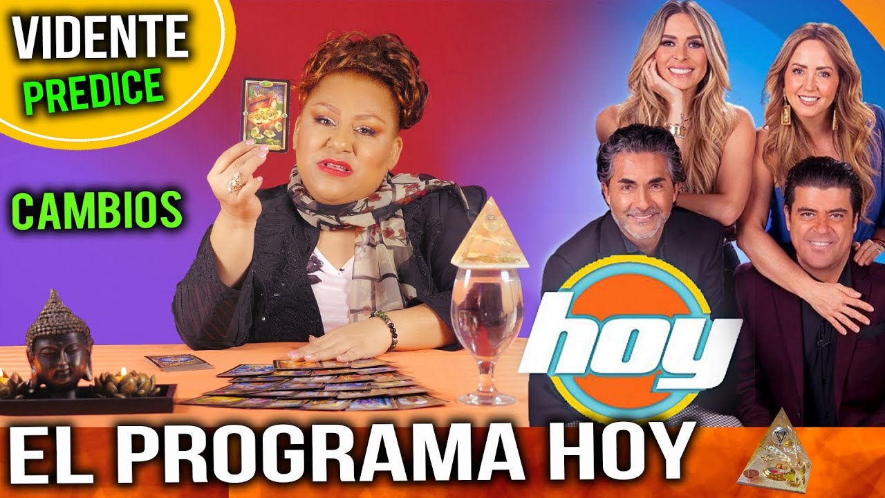 PROGRAMA HOY PREDICCION A PRESENTADORES Y PRODUCTOR - YouTube