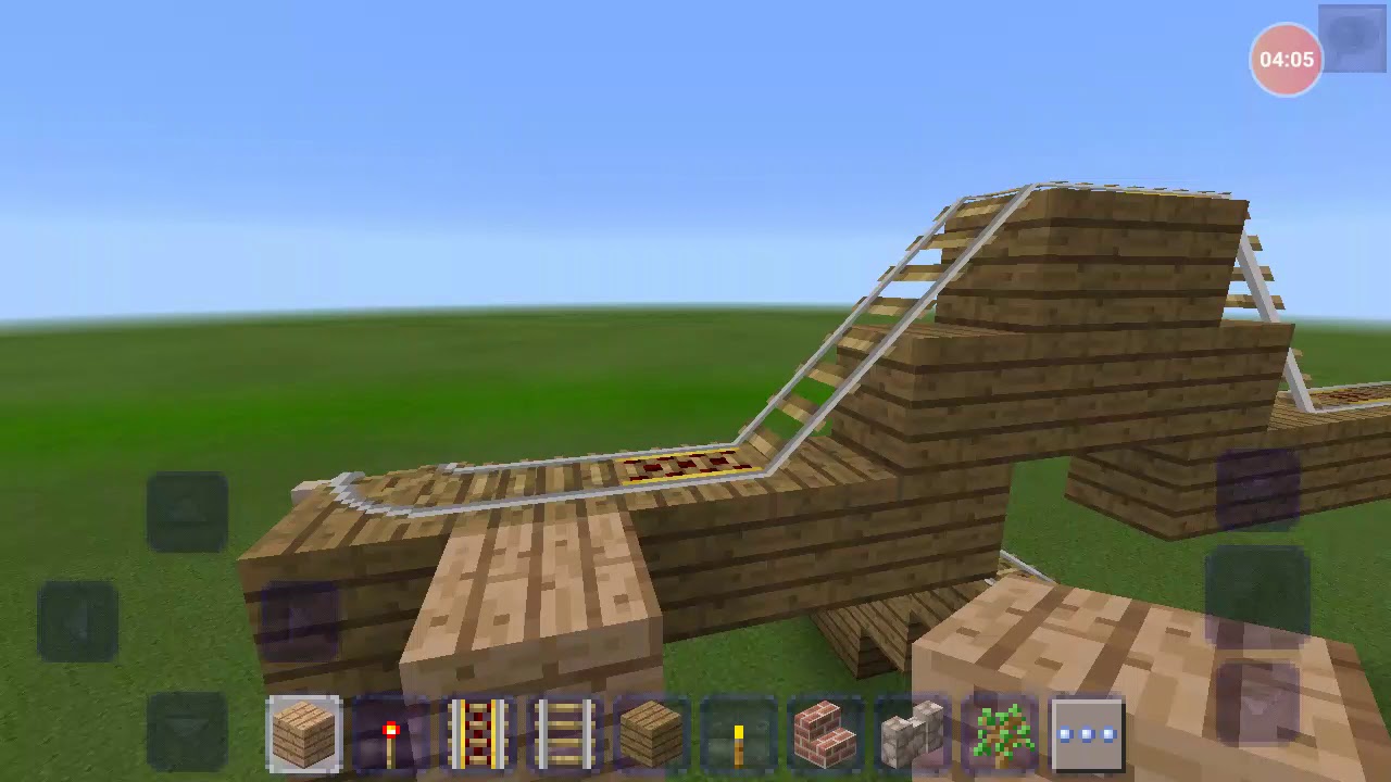 How to make unstoppable train in minecraft - YouTube