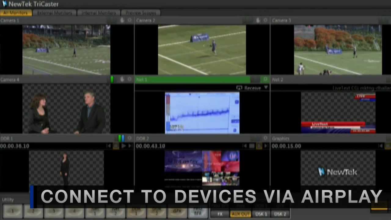 TriCaster 855 - Network Inputs - YouTube