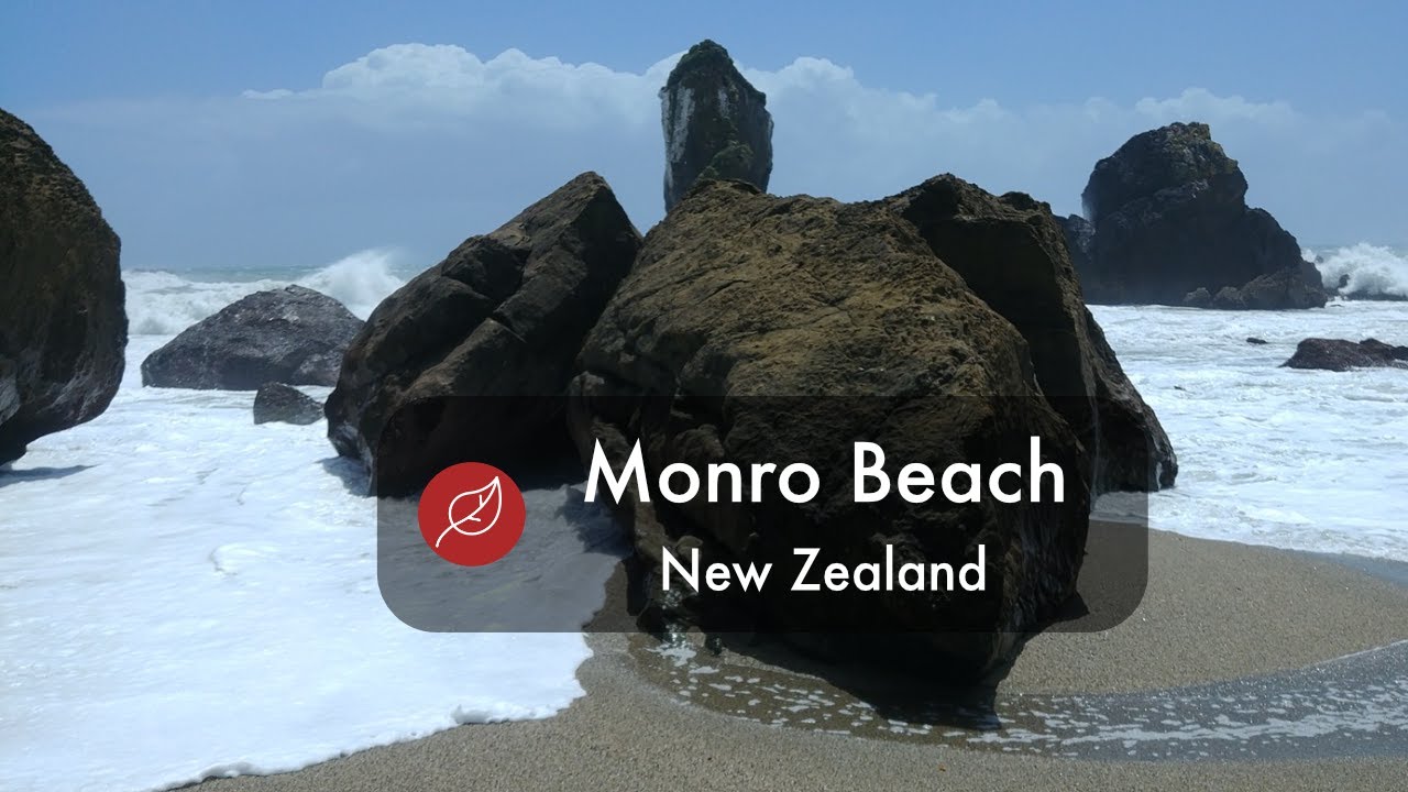 Monro Beach - New Zealand South Island Travel Walks - 2020 - YouTube