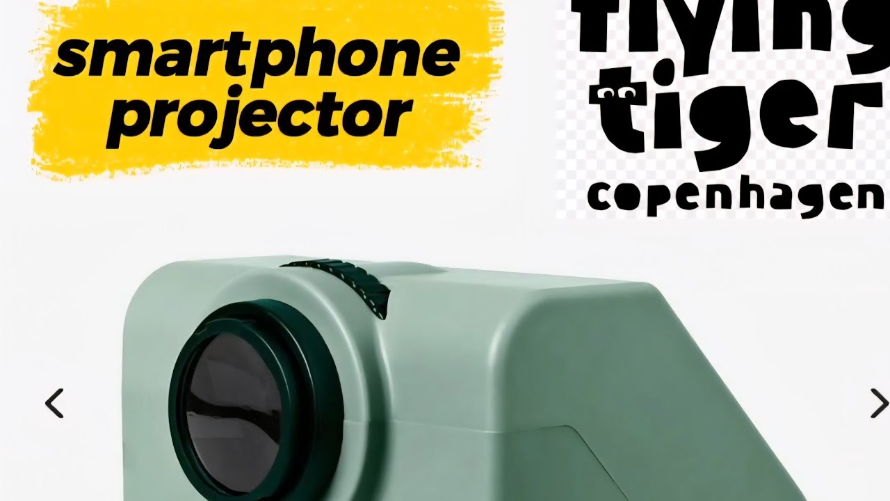 Smartphone projector van flying tiger.Is dit écht bruikbaar voor die ...