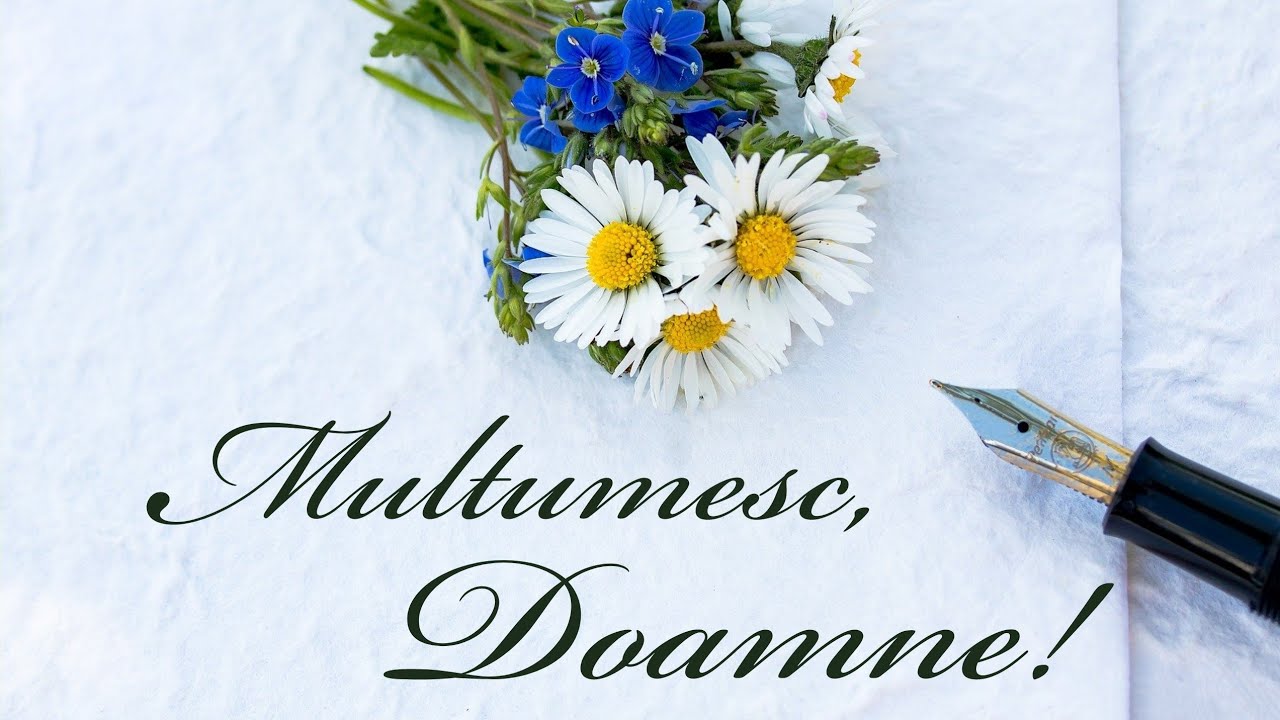 Mulțumesc, Doamne! - Thanks, God! | Cristina - YouTube