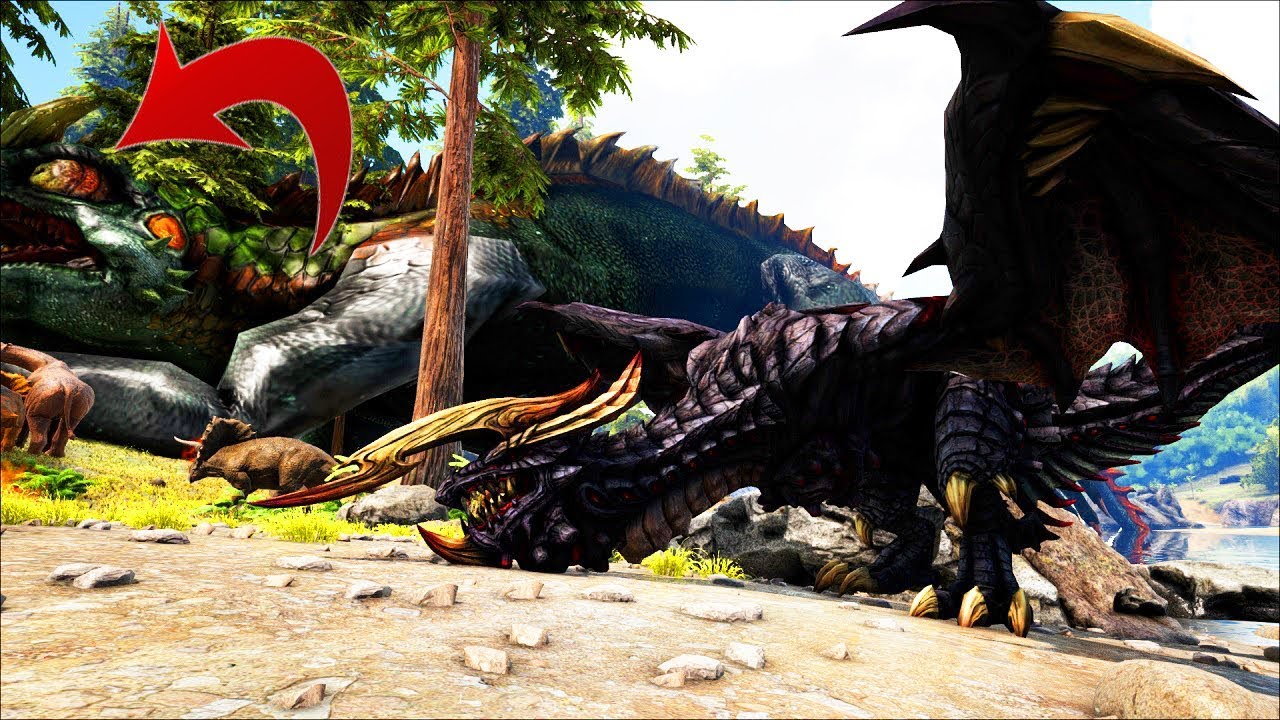 Ark Survival Evolved Mods Monster Quái vật khổng Lồ - YouTube
