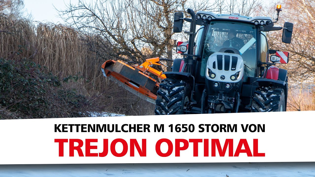 Trejon Optimal M 1650 Storm Kettenmulcher | EDER Landtechnik - YouTube