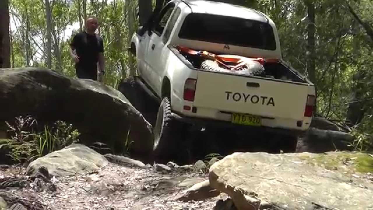 Ourimbah 4WD Rocks section - YouTube