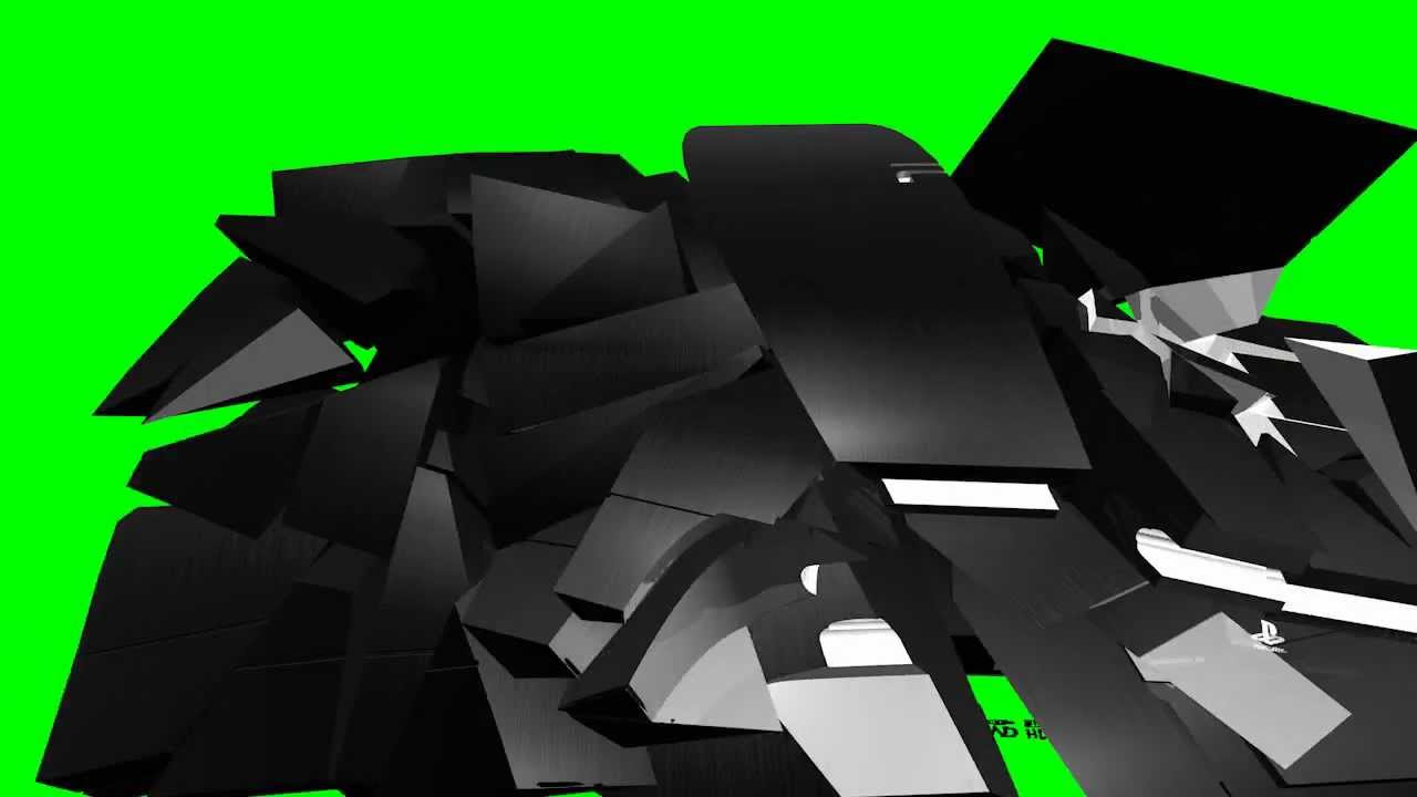 ps3 breaking up green screen animation 64bit test 1 s01r03 - YouTube