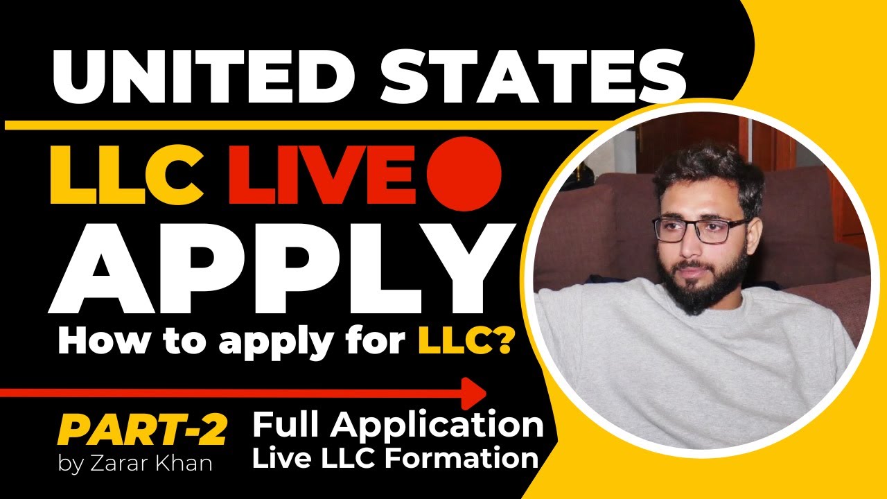 Live USA LLC Formation | How to apply for USA Limited Liability Company ...