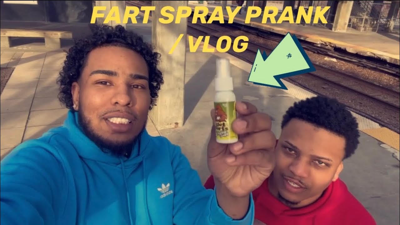 FART SPRAY PRANK / VLOG - YouTube