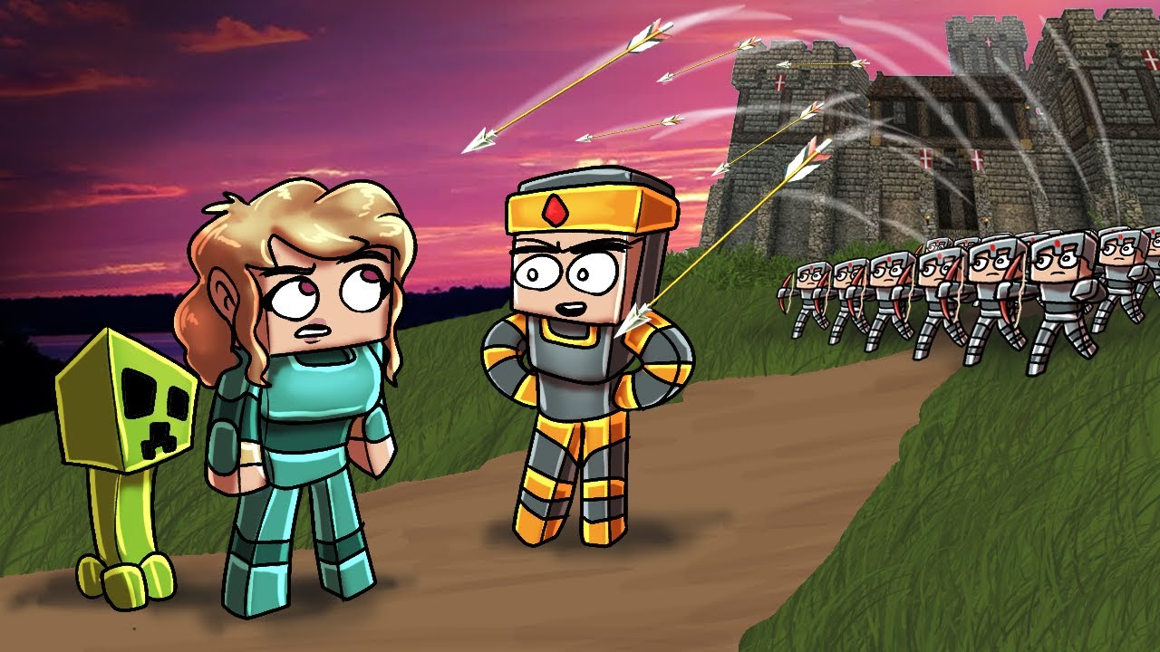 Minecraft | Life as a Creeper - CREEPER ARMY VS HUMAN ARMY! (Minecraft ...