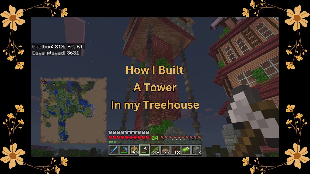 How I Built a Tower in my Treehouse - YouTube