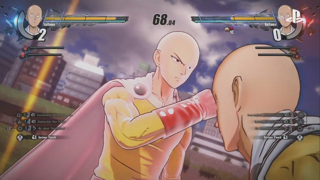 Saitama LOSES?! - One Punch Man: A Hero Nobody Knows | サイタマVSサイタマ - YouTube