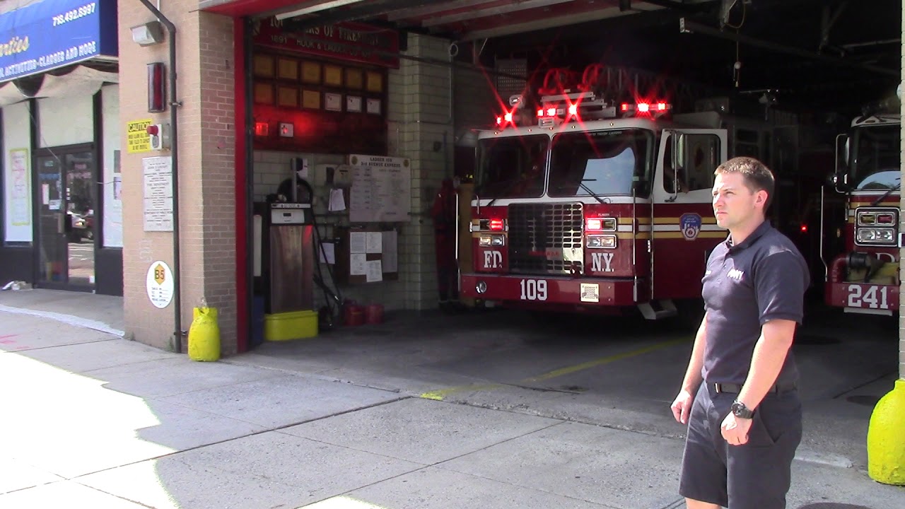 FDNY Newer Ladder 109 - YouTube