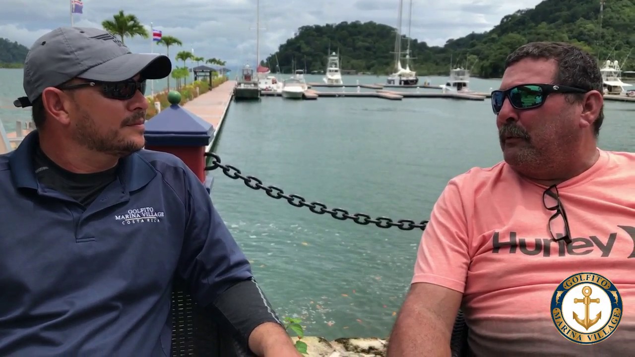 Golfito Marina Harbor Master interviews Bobby Mcguinness - YouTube