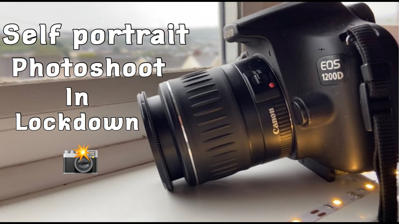 Self portrait photoshoot | lockdown photography - YouTube