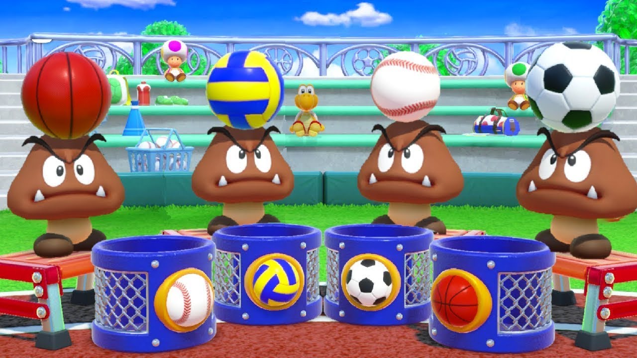 Super Mario Party Minigames - Goomba vs Bowser vs Boo vs Yoshi (Master ...
