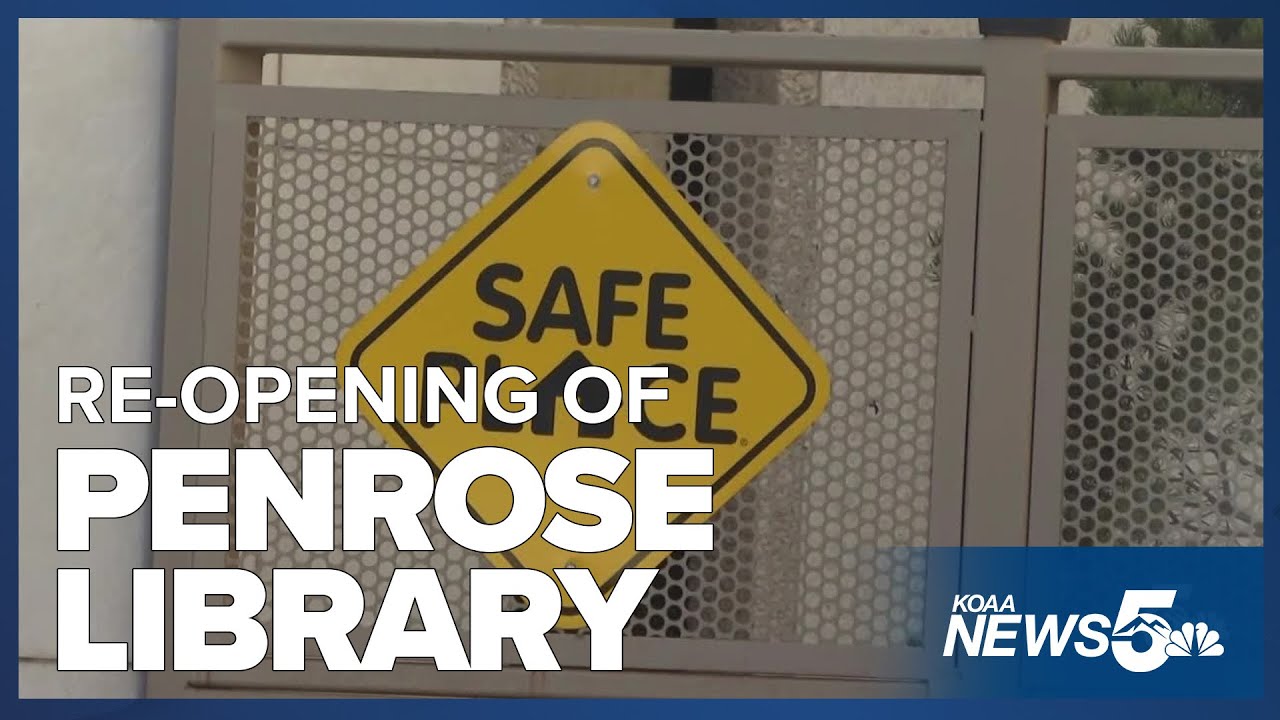Grand re-opening for Penrose Library in Downtown Colorado Springs - YouTube