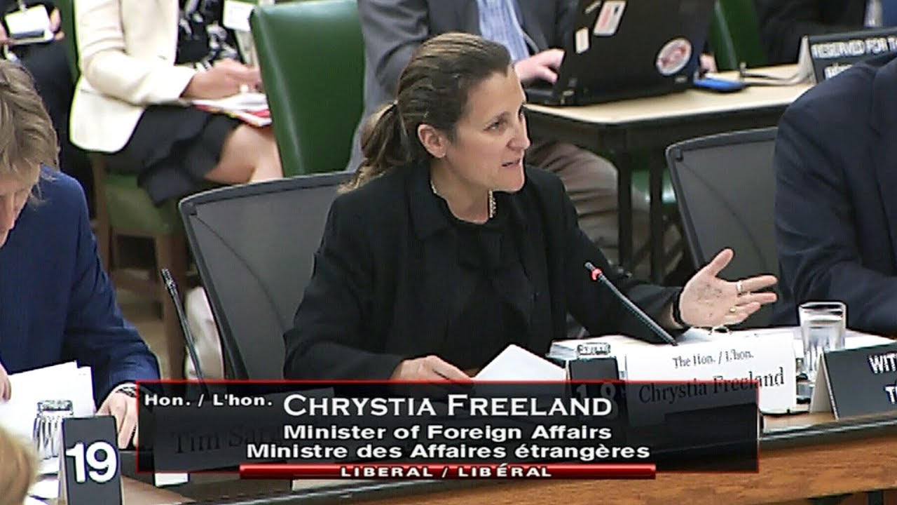 Freeland asked on U.S. trade: 'What is the plan?' - YouTube