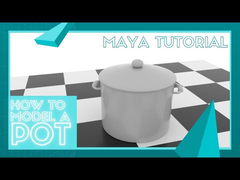 Modeling a Cooking Pot - Maya Tutorial - YouTube