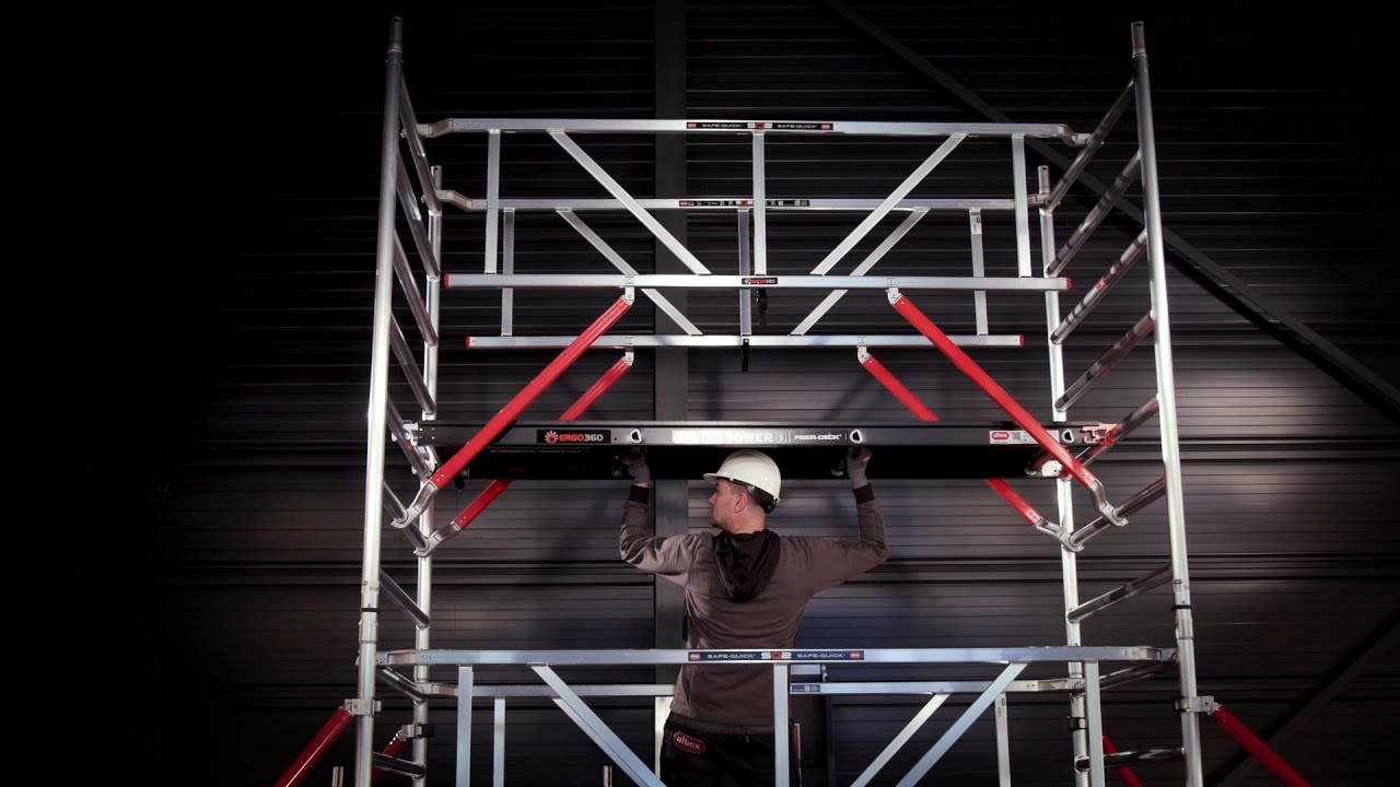How To: RS TOWER 5 met Safe-Quick® Opbouwen - YouTube
