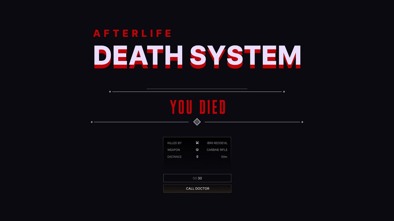 Death Screen | Afterlife Studios - YouTube