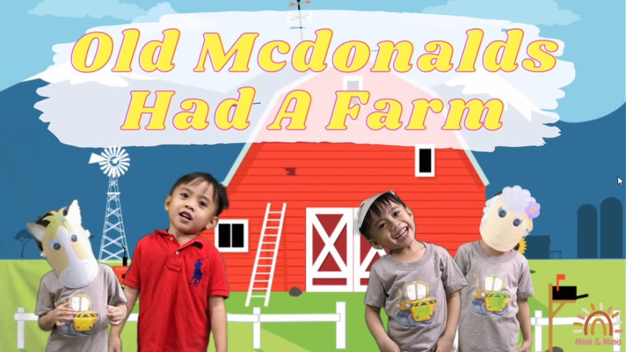 Old Mcdonald Had A Farm - Mimi And Minis Nursery Rhymes and Kids Songs ...