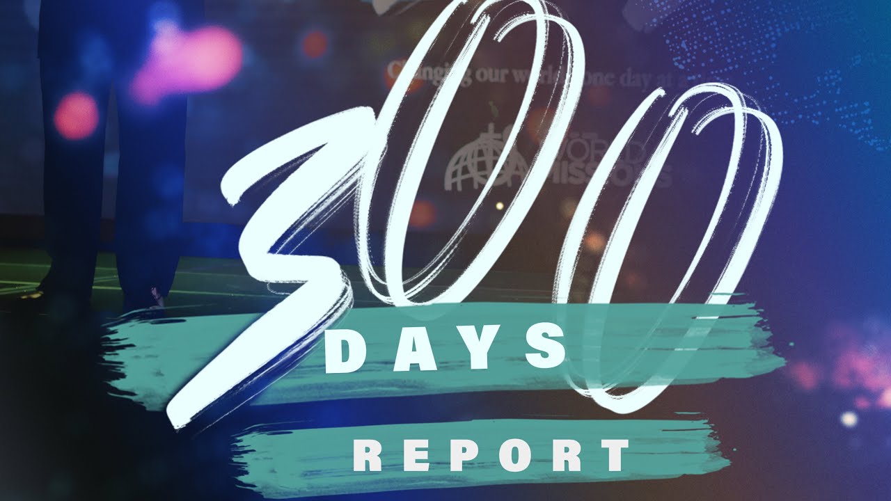 Third 100 Days Report - YouTube