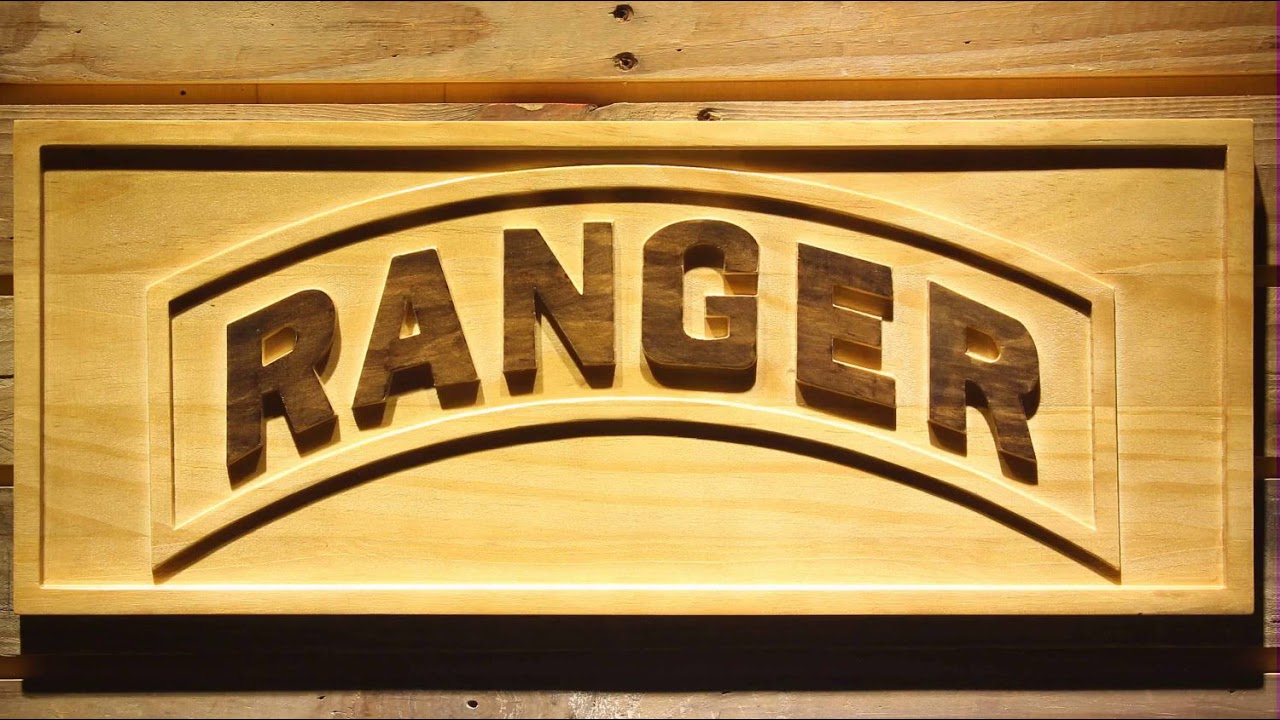 US Army Ranger Wood Sign - YouTube